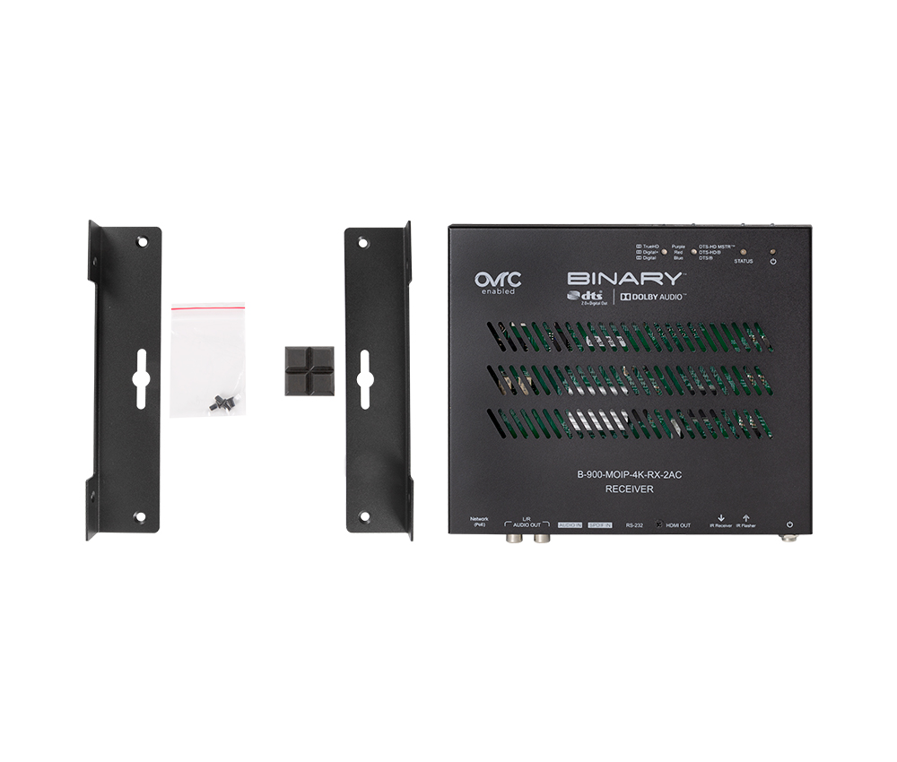 Media IP marca Binary modelo B-900-MOIP-4K-RX-2AC