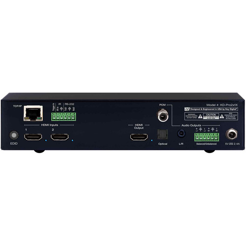 HDMI Switchers Key Digital marca Key digital modelo KD-Pro2x1X-2